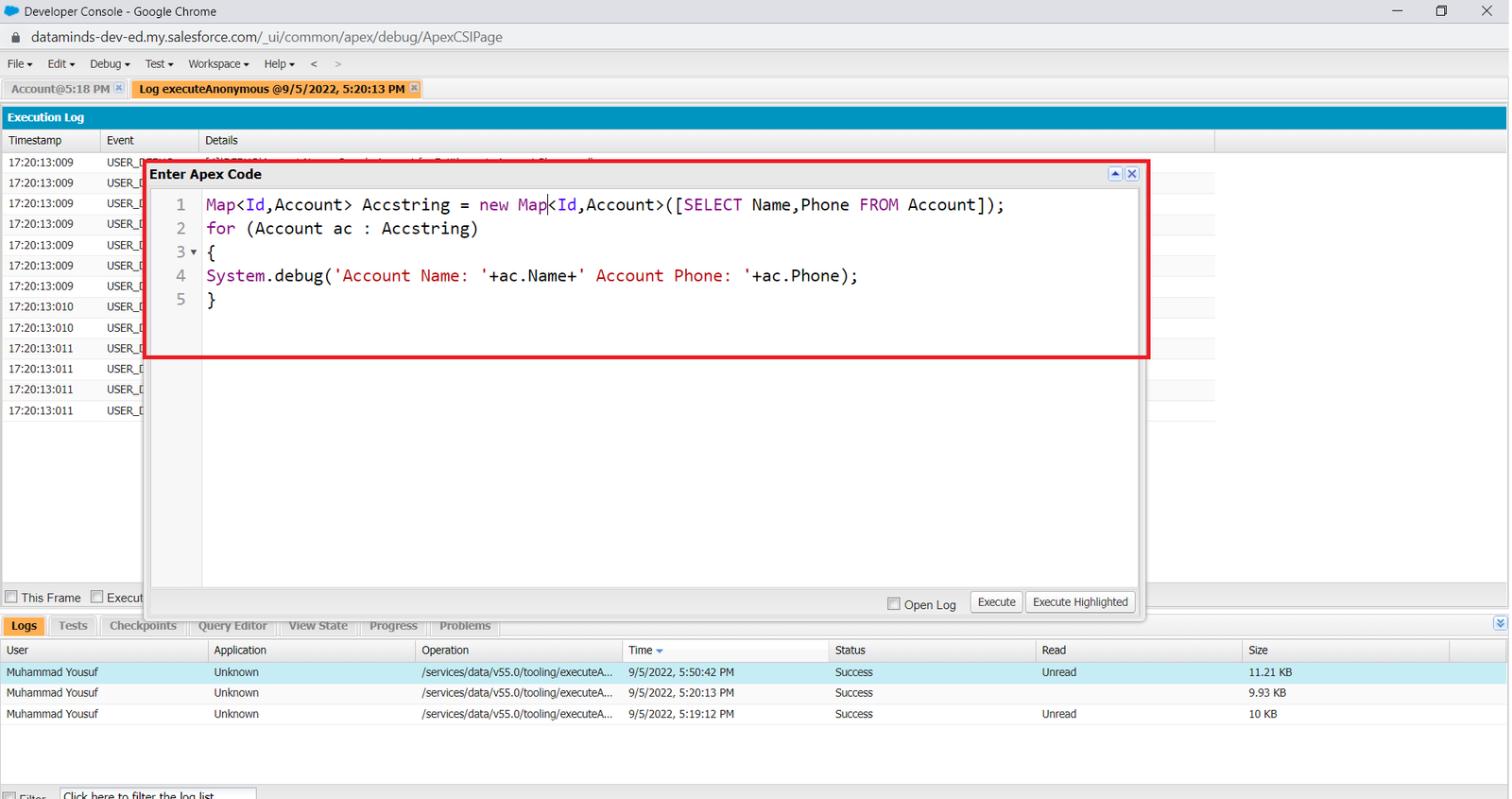 Soql In Apex Programming Information Technology Blogs Salesforce 4813