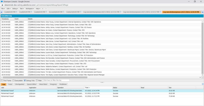 SOQL in APEX Programming - Dataminds Technologies